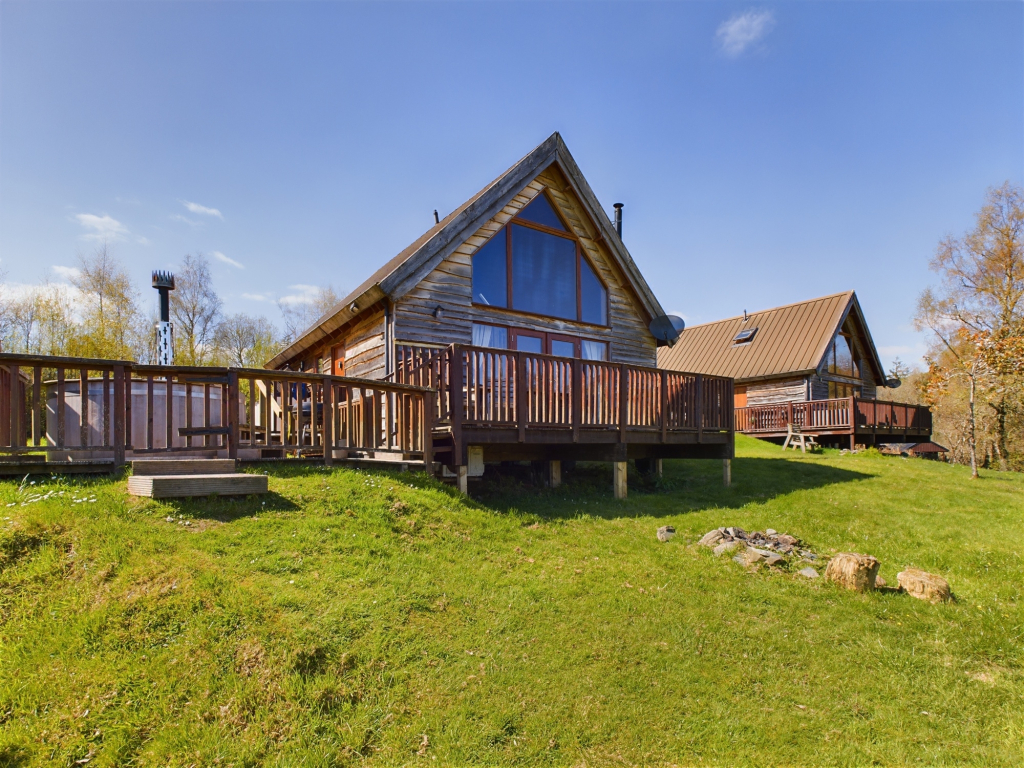Stunning Lochside Log Cabin Holiday Rrental Business - Buy or Sell a UK ...