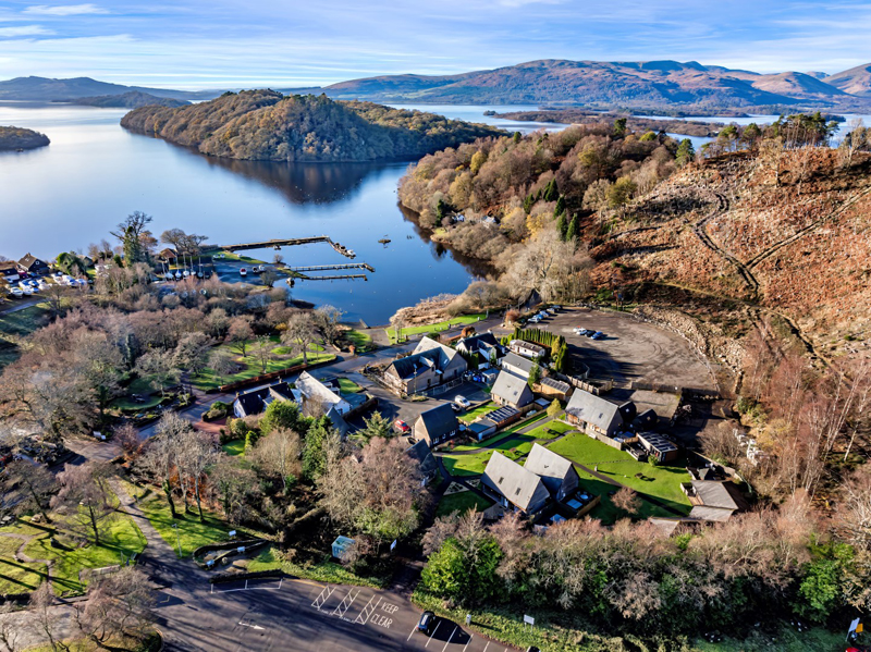 Balmaha Lodges is a 5-star style self-catering luxury lodge resort ...