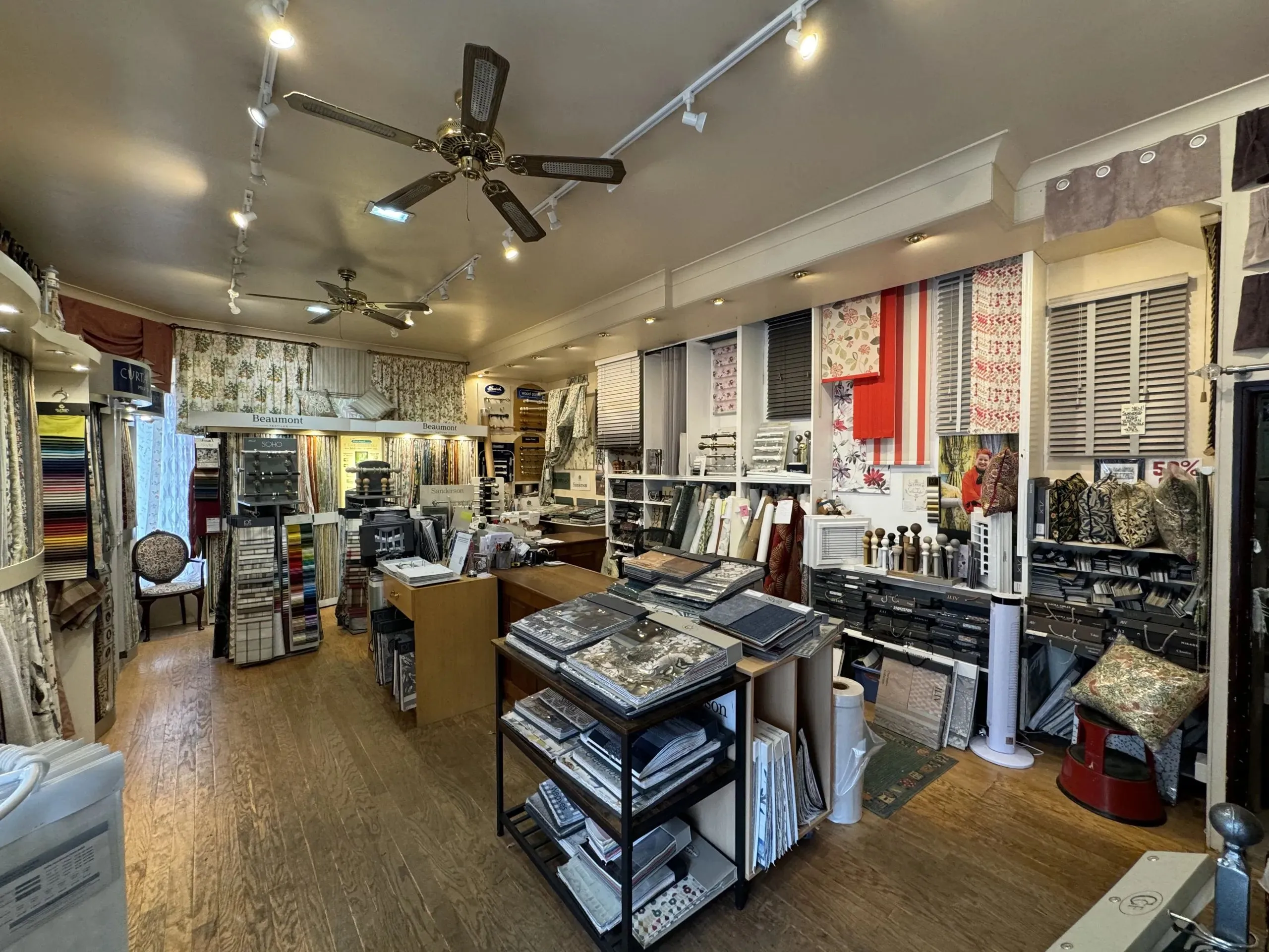 Well-Established, Family-Run Home Interiors Specialising in curtains and blinds Prime Location ...