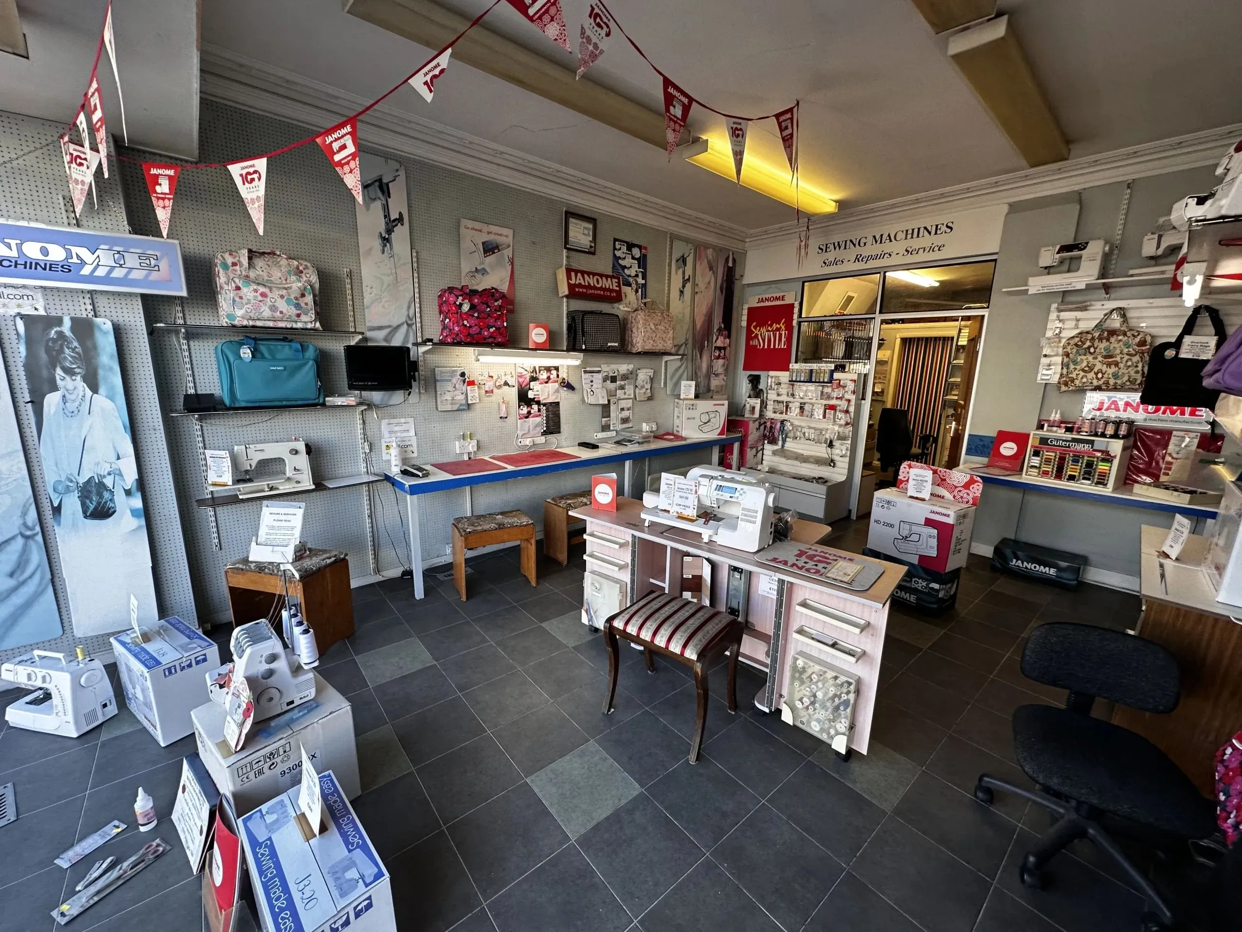 FREEHOLD SEWING MACHINE SALES AND REPAIR BUSINESS STATION ROAD ...